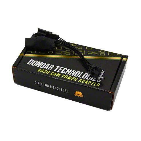 Dongar Technologies Mustang Dash Cam Power Adapter; 5-Pin Type F ...