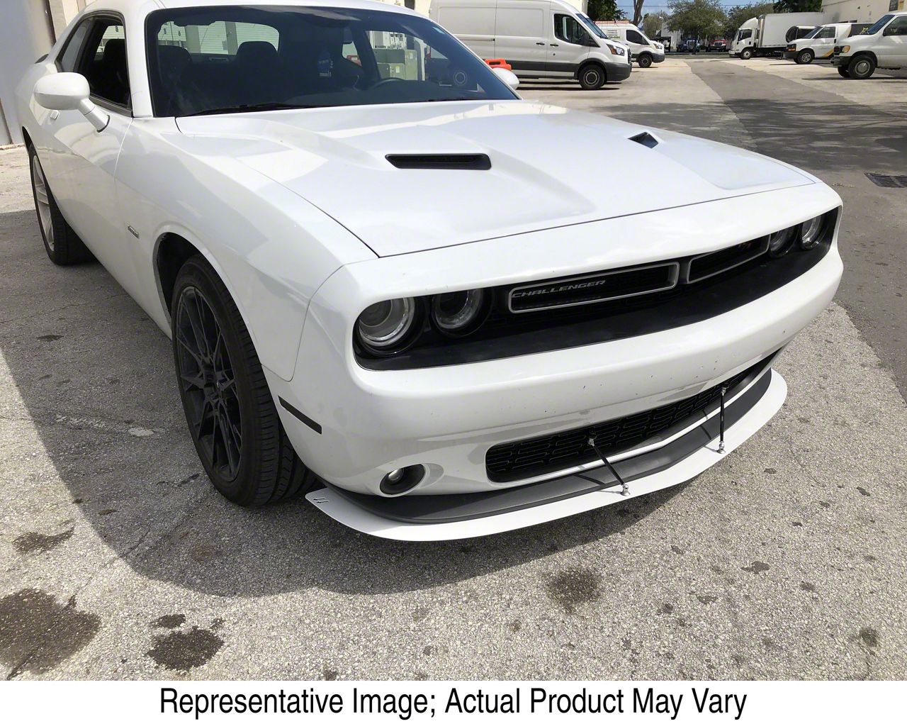 DownForce Solutions Challenger Front Splitter; Street Version DFS ...