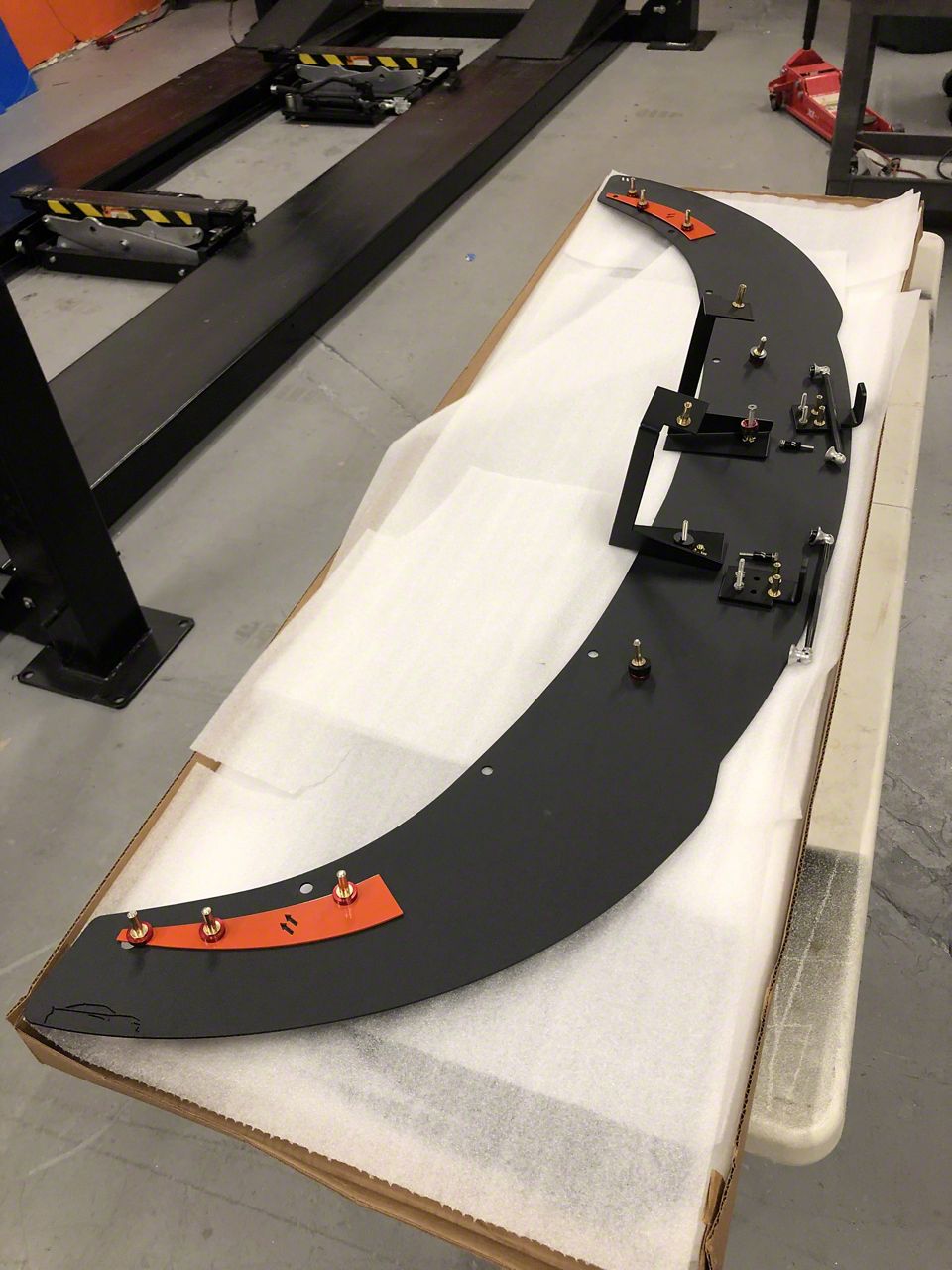 DownForce Solutions Charger Front Splitter; Street Version DFS-CGFS001 ...