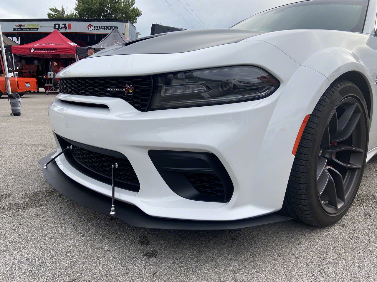 DownForce Solutions Charger Front Splitter; Street Version DFS-CGFSW002 ...
