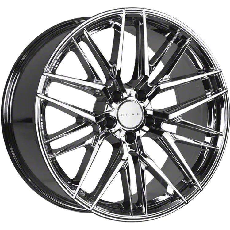 Drag Wheels Camaro DR77 Virtual Chrome Wheel; 20x9; 33mm Offset ...