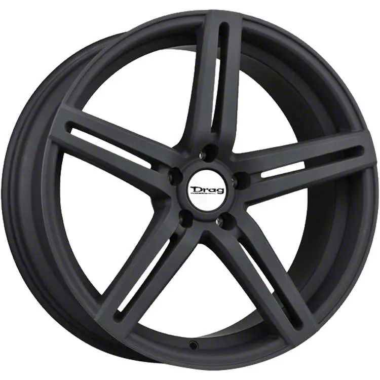 Drag Wheels Challenger DR60 Flat Black Wheel; 20x10; 25mm Offset ...