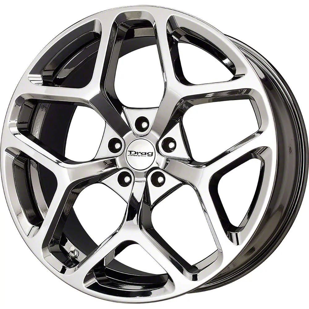 Drag Wheels Challenger DR64 Virtual Chrome Wheel; 20x10; 25mm Offset ...