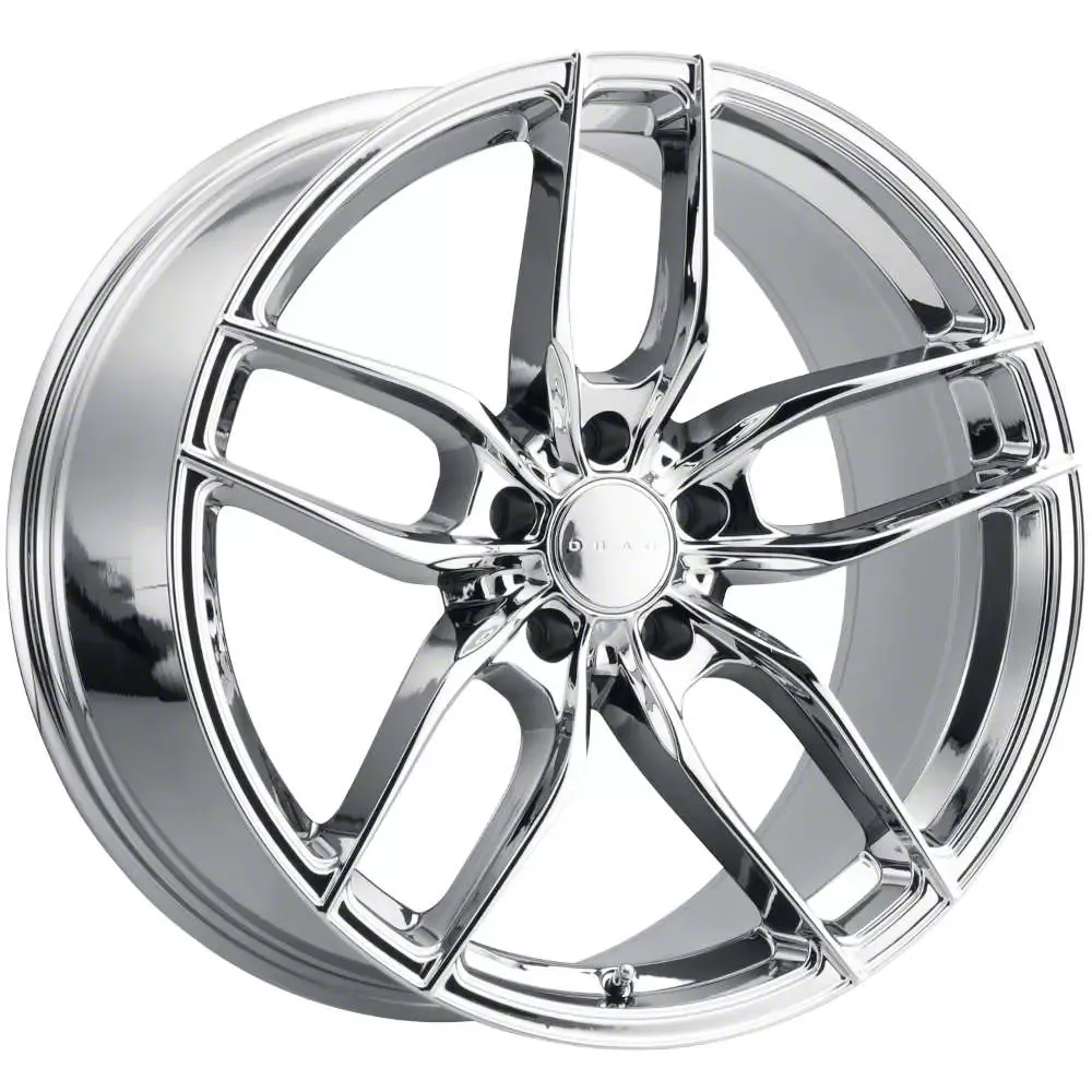 Drag Wheels Challenger DR80 Virtual Chrome Wheel; 18x8; 40mm Offset ...