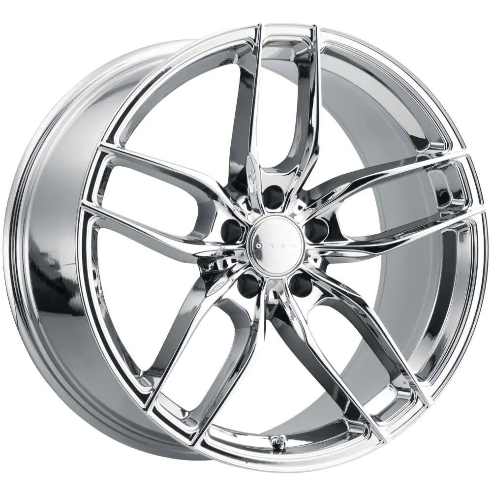 Drag Wheels Charger DR80 Virtual Chrome Wheel; 18x8; 40mm Offset ...