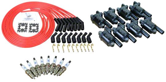 Dragon Fire Performance Corvette Ignition Tune Up Kit; Black Kit-1559 (05-13 Corvette C6 w ...