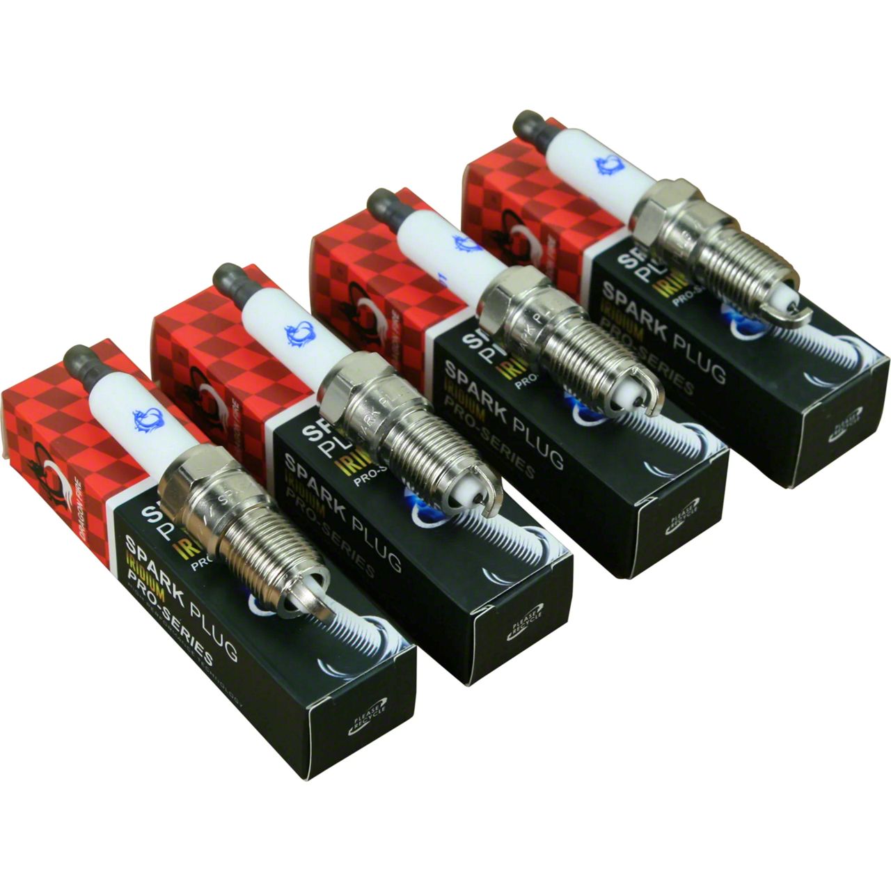 Dragon Fire Performance Corvette Iridium Spark Plugs DFSP1001x8 (05-13 Corvette C6 w/ Square ...