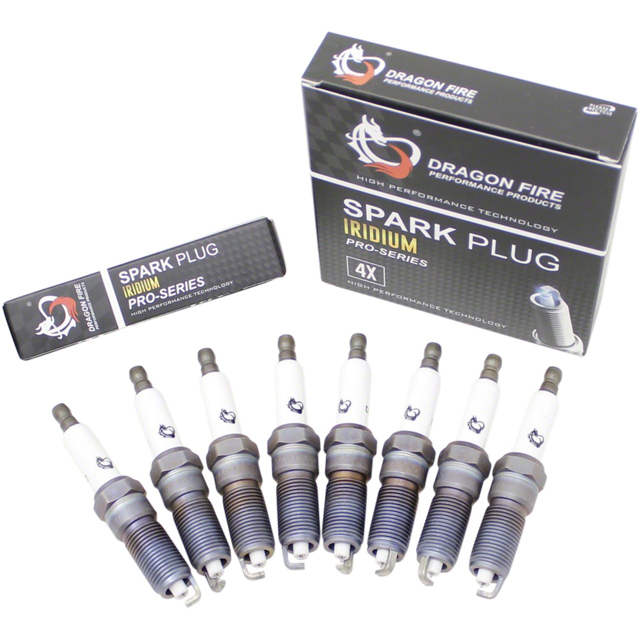 Dragon Fire Performance Corvette Iridium Spark Plugs DFSP1002x8 (14-19 Corvette C7) - Free Shipping