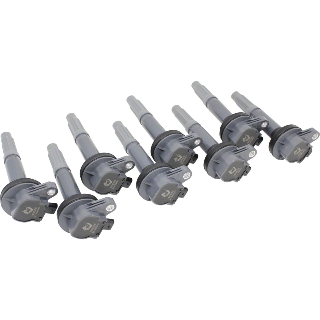 Dragon Fire Performance Mustang Ignition Coil Packs; Black DFC1034x8 (Late 16-17 Mustang GT ...