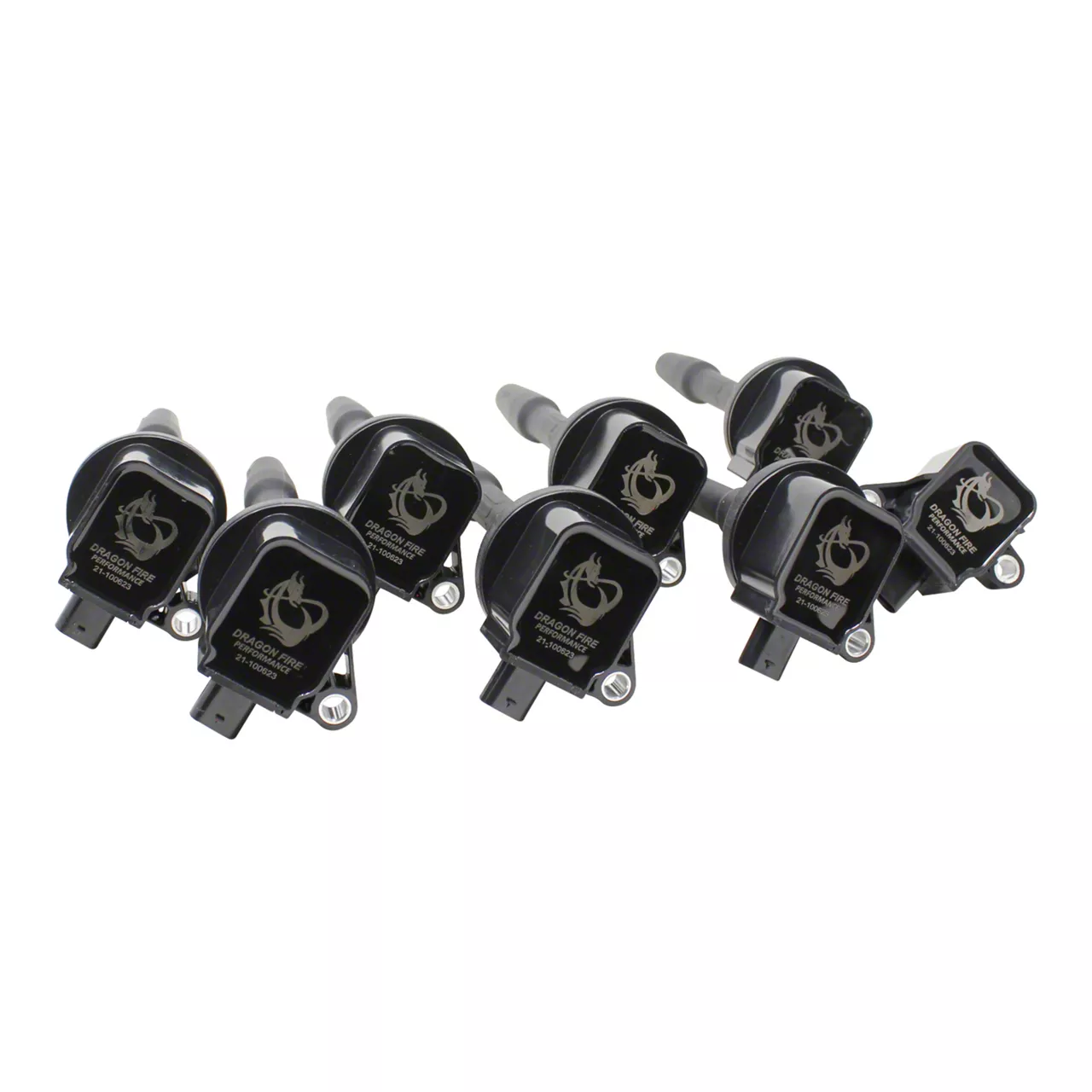 Dragon Fire Performance Mustang Ignition Tune Up Kit; Black Kit-1590 (18-20 Mustang GT) - Free ...