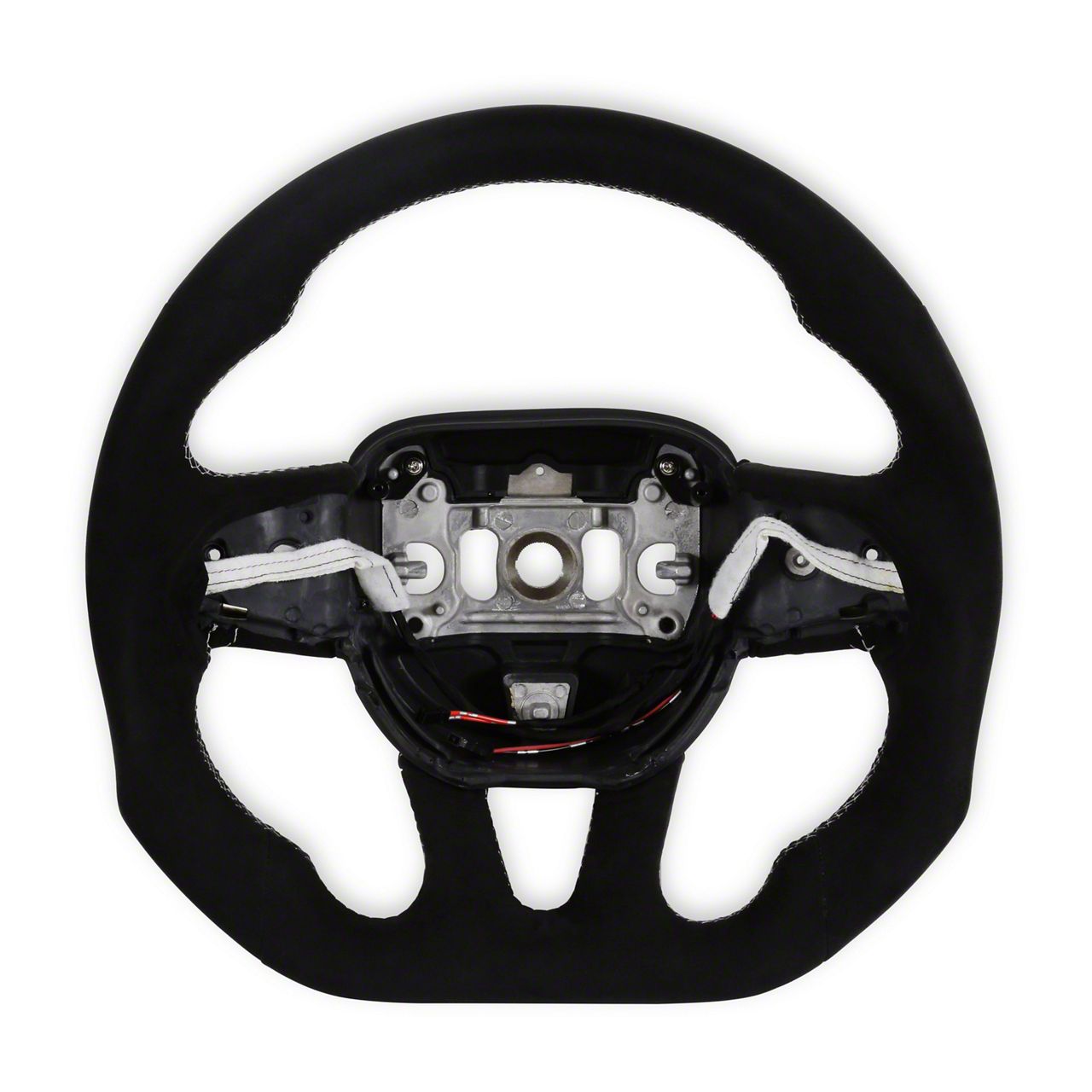 Drake Muscle Cars Challenger Steering Wheel; Alcantara CH950-20 (15-23 ...
