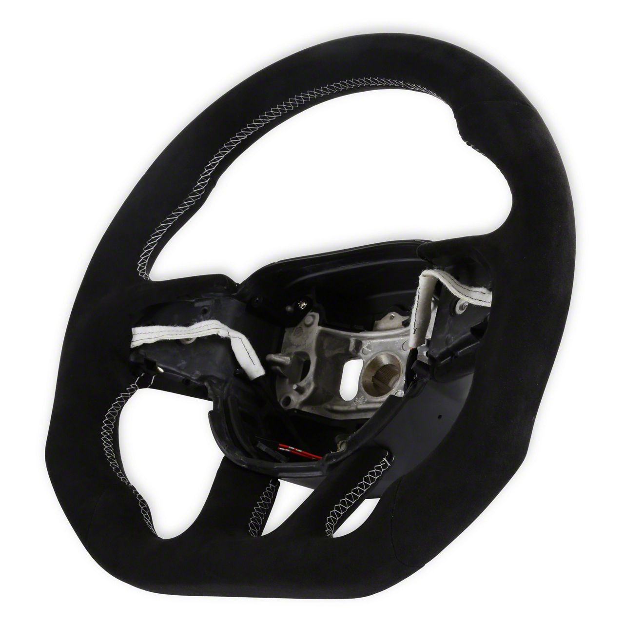 Drake Muscle Cars Challenger Steering Wheel; Alcantara CH950-20 (15-23 ...