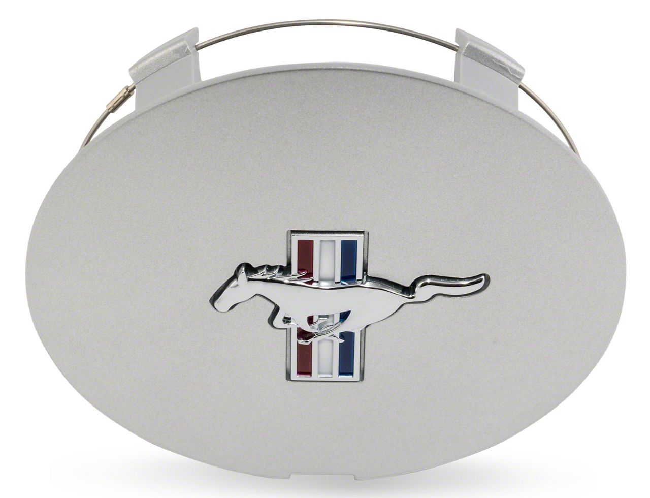 Drake Muscle Cars Mustang Pony Wheel Center Cap with Tri-Bar Emblem ...