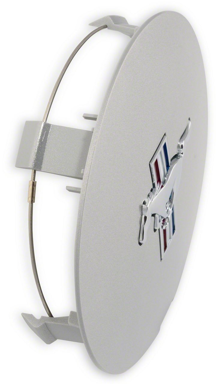 Drake Muscle Cars Mustang Pony Wheel Center Cap with Tri-Bar Emblem ...