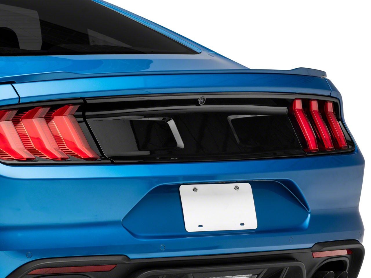 Drake Muscle Cars Mustang Decklid Panel; Gloss Black JR3B-63423B70-A ...
