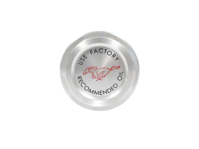 Mustang Oil Cap Cover with Running Pony Logo (15-23 Mustang EcoBoost ...