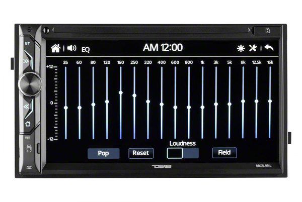 DS18 Challenger 6.90-Inch Touchscreen Mechless Double-Din Headunit with ...