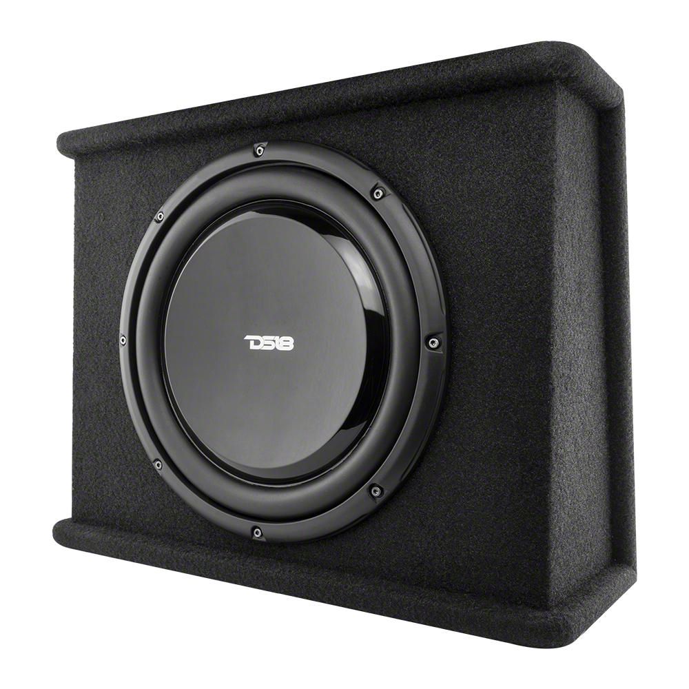 DS18 Mustang 12-Inch Shallow Subwoofer Base Package; 700 Watts SB12A (Universal; Some Adaptation ...