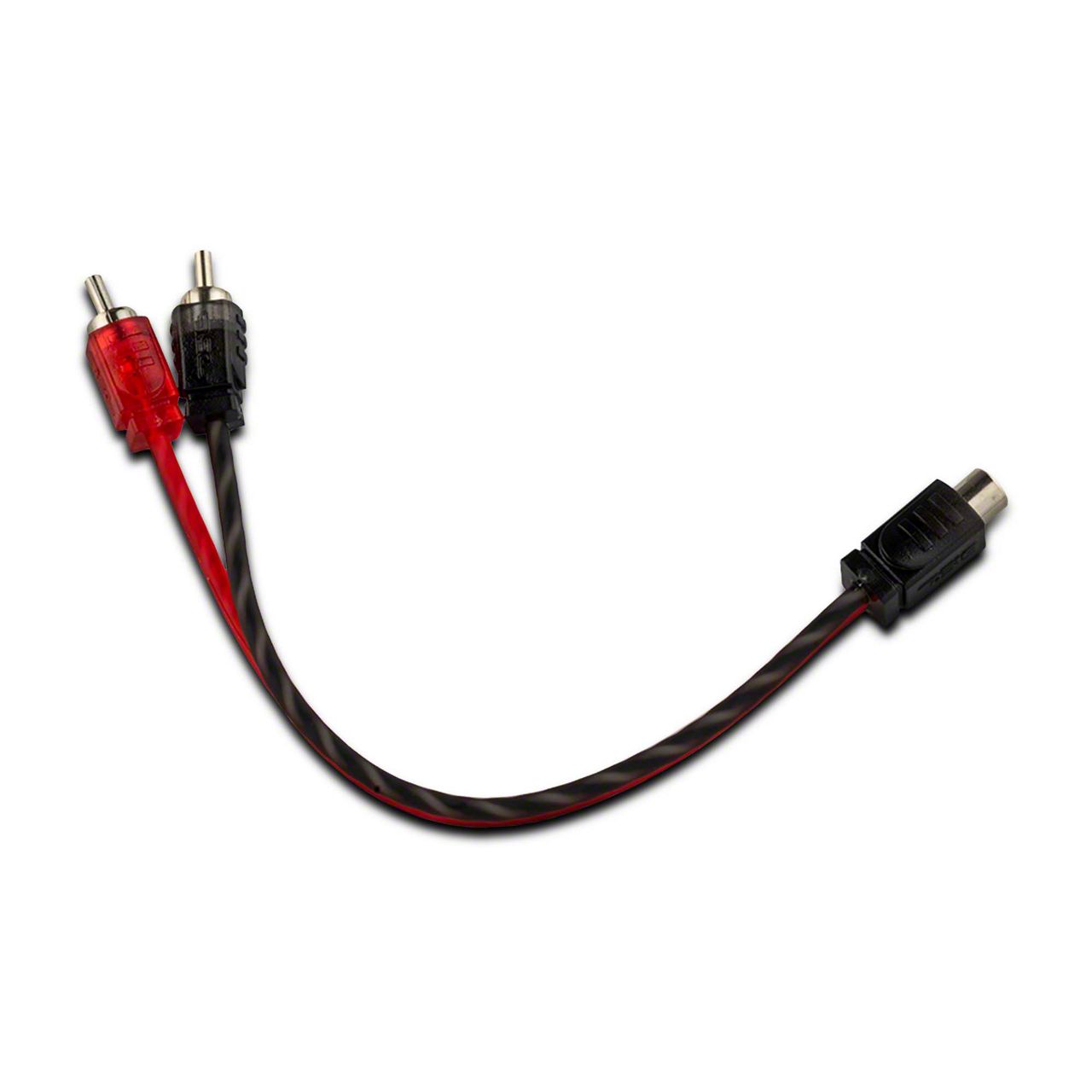 DS18 Universal AM Copper OFC RCA Y Connector; 1 Female to 2 Male RCA ...