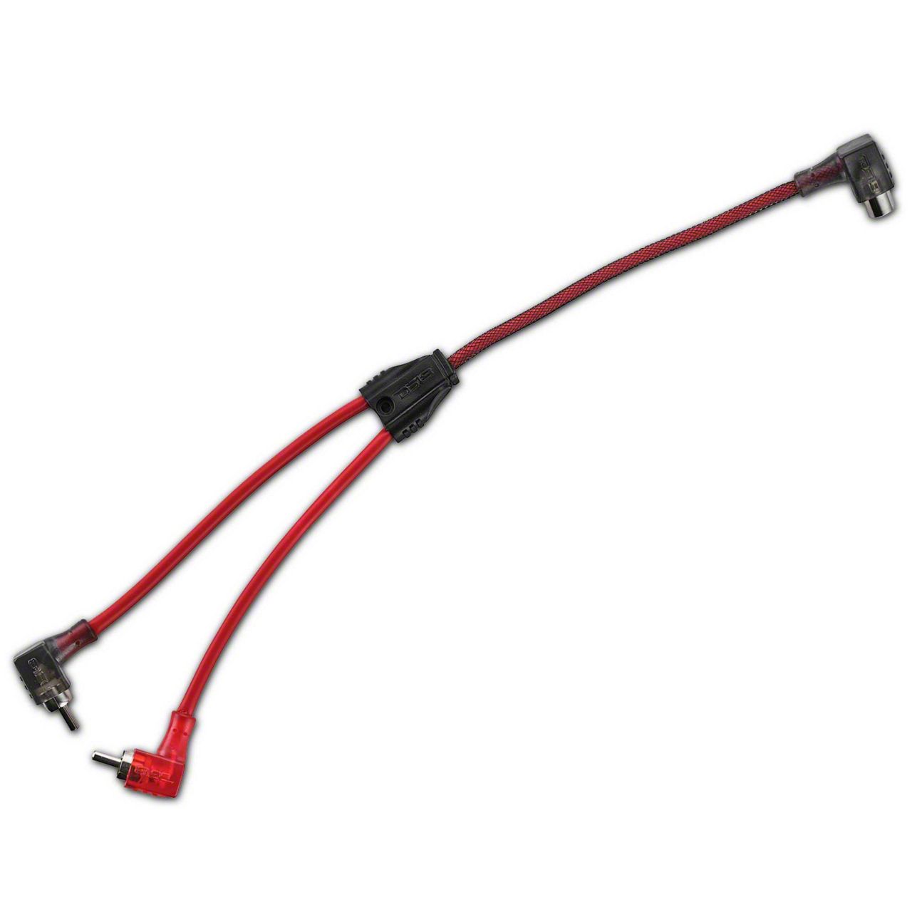 DS18 Universal AM Ultra Flex OFC RCA L Connector; 1 Female to 2 Male ...