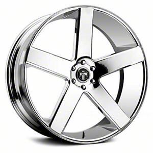 DUB Charger Baller Chrome Wheel; 22x9.5; 13mm Offset S115229590+13 (06 ...