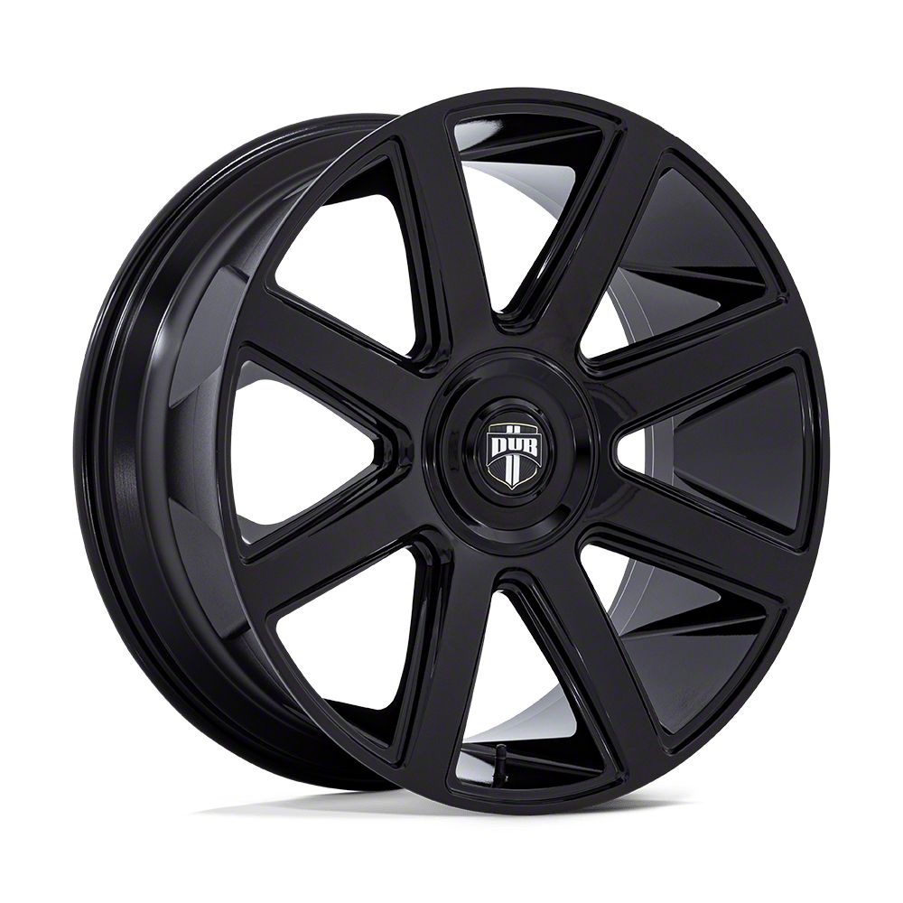 DUB Charger Pull Gloss Black Wheel; 24x9; 38mm Offset DC273BX24902038 ...