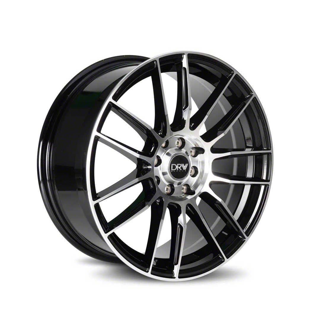 Dynamic Racing Wheels Mustang D22 Gloss Black Machined Wheel; 18x8 ...