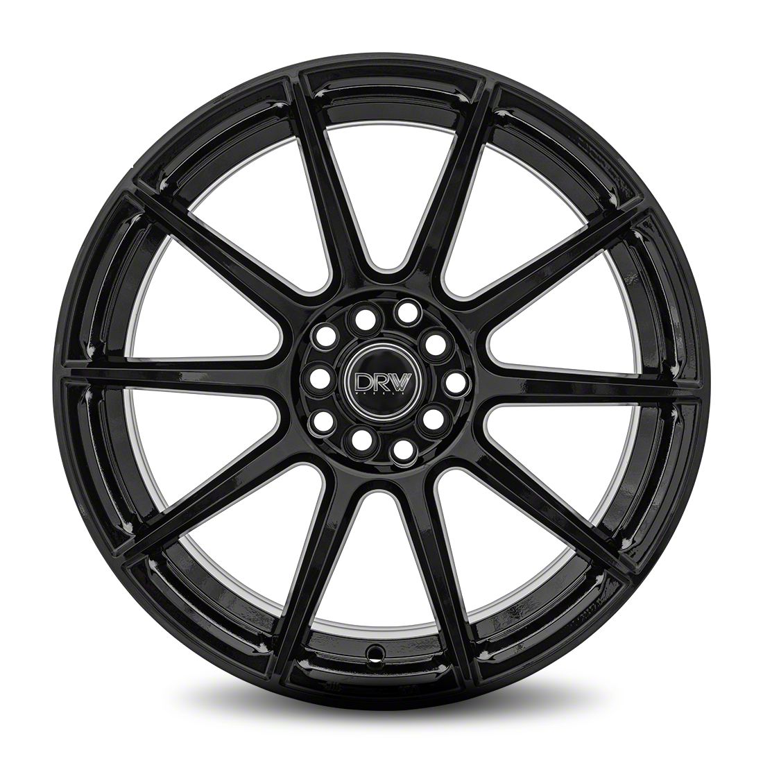 Dynamic Racing Wheels Mustang D10 Gloss Black Wheel; 18x8; 40mm Offset ...