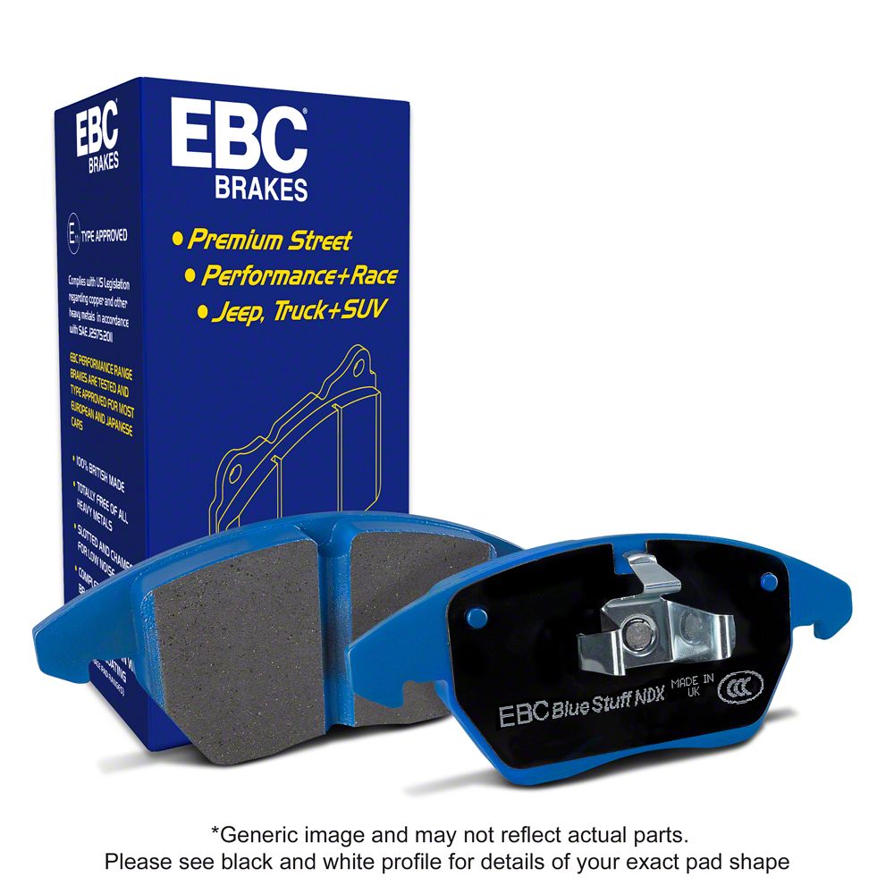 EBC Brakes Corvette Bluestuff NDX Fastest Street and Race High-Friction ...