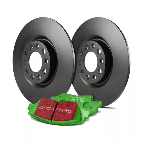 EBC Brakes Mustang Stage 11 Greenstuff 2000 Brake Rotor and Pad Kit ...