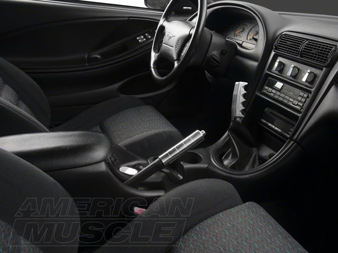 SpeedForm Mustang Modern Billet E-Brake Handle; Polished 54002 (94-04 ...