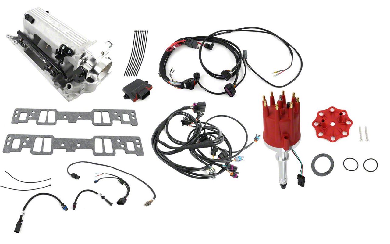 Edelbrock Camaro Pro-Flo 4 EFI XT-Style Kit for Small Block Chevy with ...