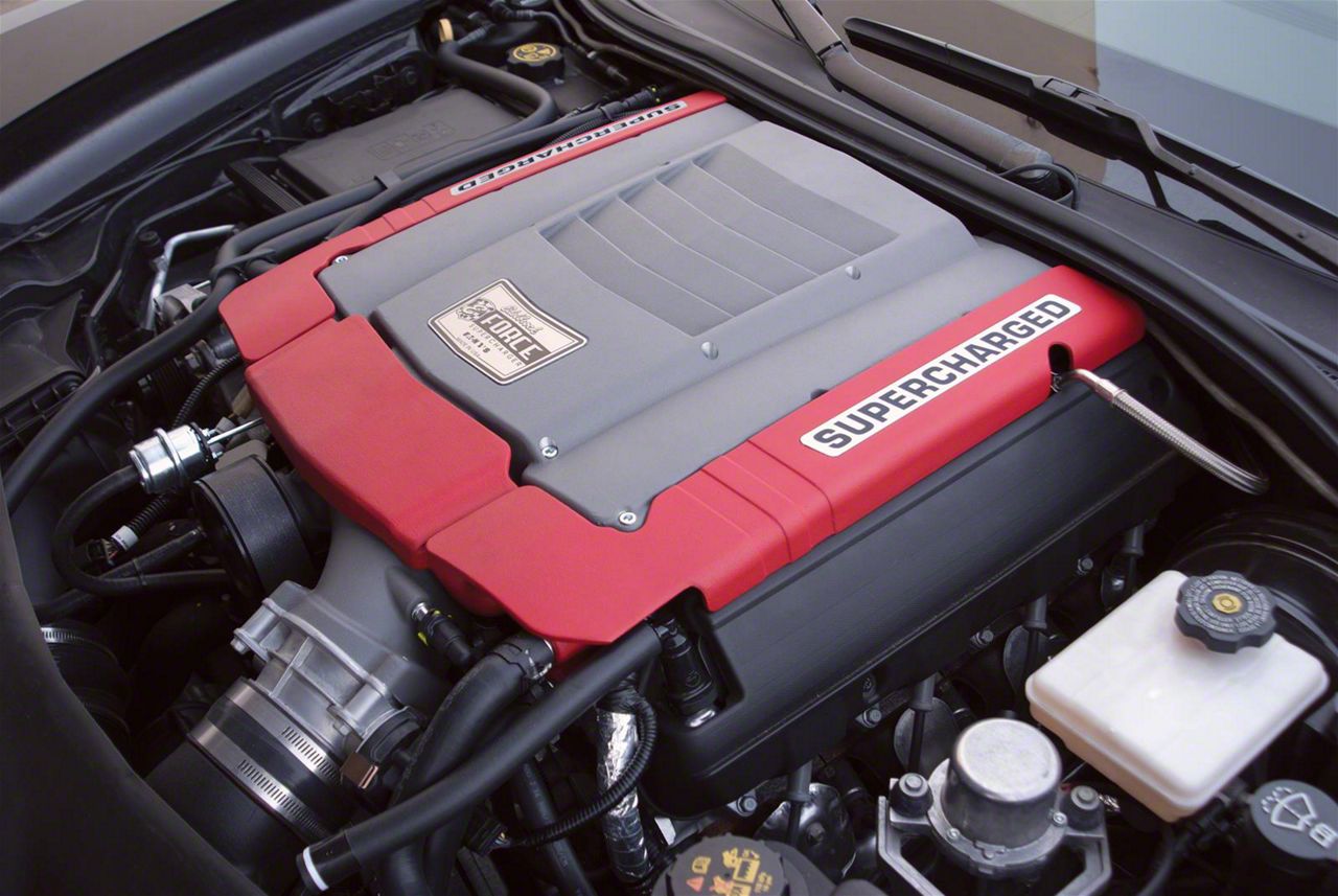 Edelbrock Corvette E-Force Stage 1 Street Supercharger Kit with Tuner ...