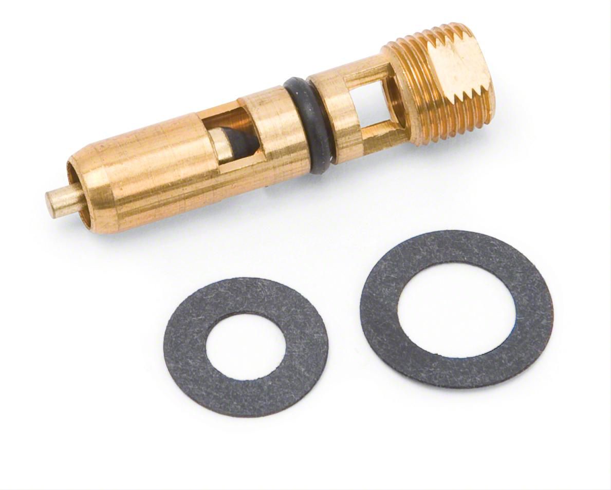 Edelbrock Mustang Adjustable Carburetor Inlet Needle with Viton Tip; 0. ...