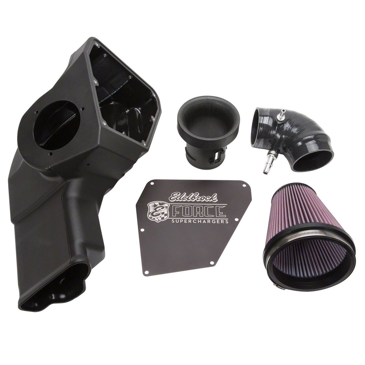 Edelbrock Mustang Competition Cold Air Intake for E-Force Superchargers ...