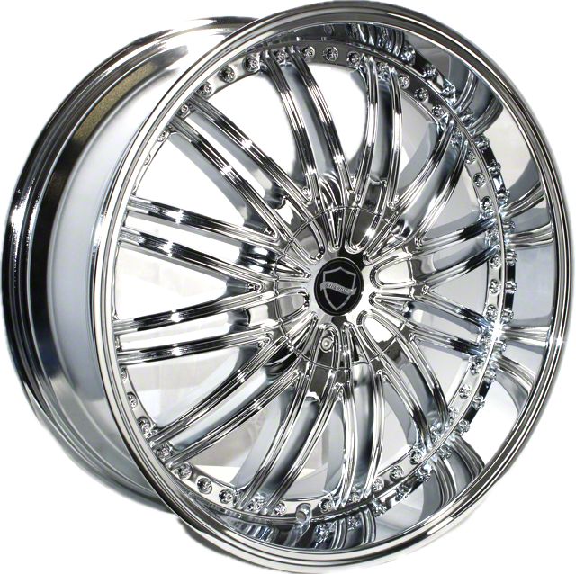 Elegant Charger EL911 Chrome Wheel; 20x8.5; 15mm Offset EL911-051515CH ...