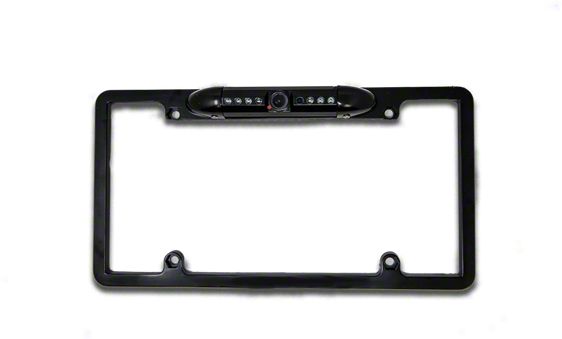 Mustang License Plate Backup Camera with Dynamic Parking Lines (15-17 ...
