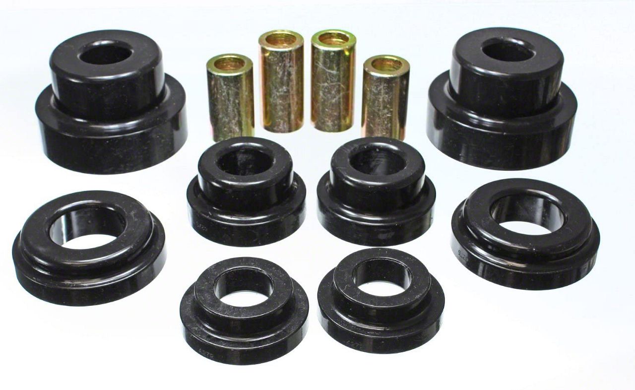 Camaro Rear Subframe Mount Bushings; Black (10-14 Camaro) - Free Shipping