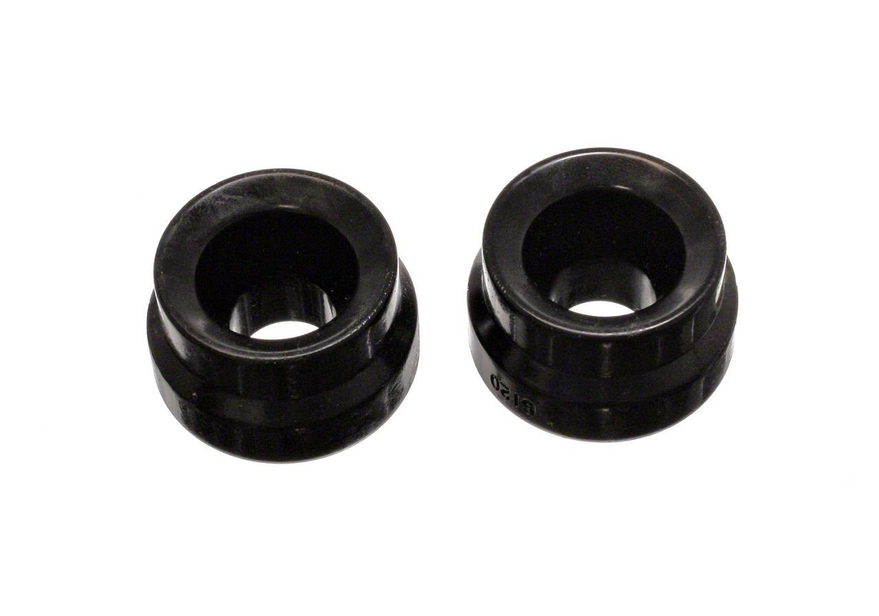 Mustang Front Control Arm Bump Stops; Black (83-98 Mustang) - Free Shipping
