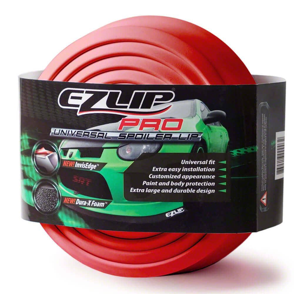 EZ Lip Corvette Front Splitter PRO; Red EZLP-R (Universal; Some ...