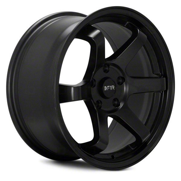 F1R Mustang F106 Satin Black Wheel; 18x9.5; 38mm Offset ...