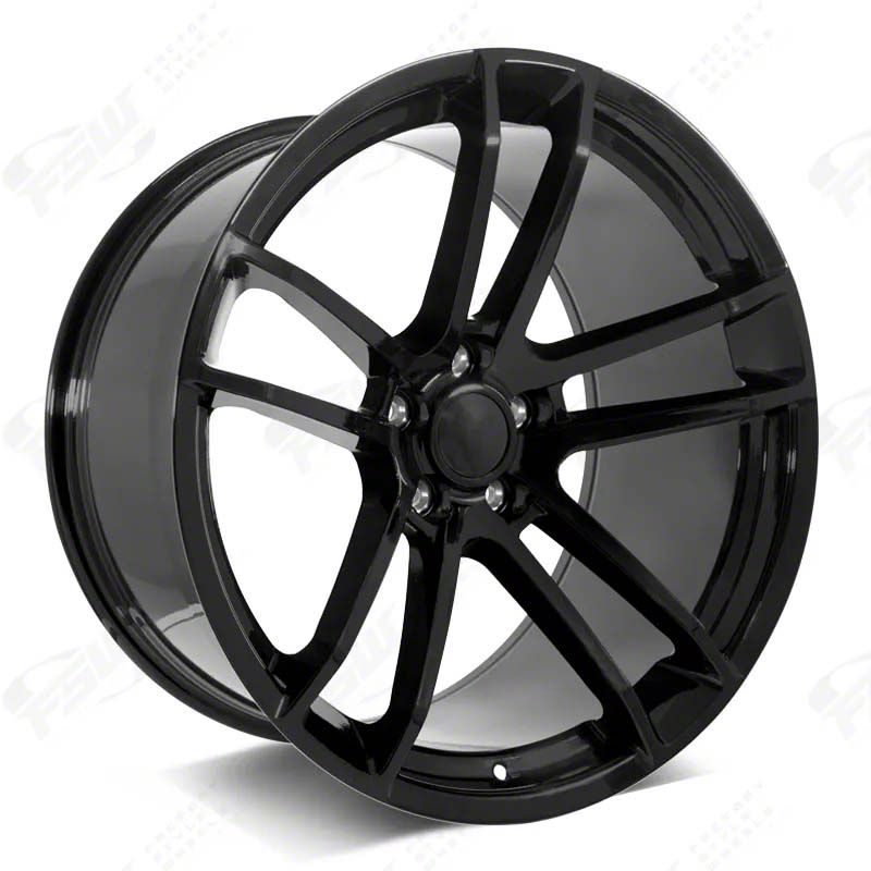 Challenger Flow Forged HC2 Widebody Hellcat Style Gloss Black Wheel ...