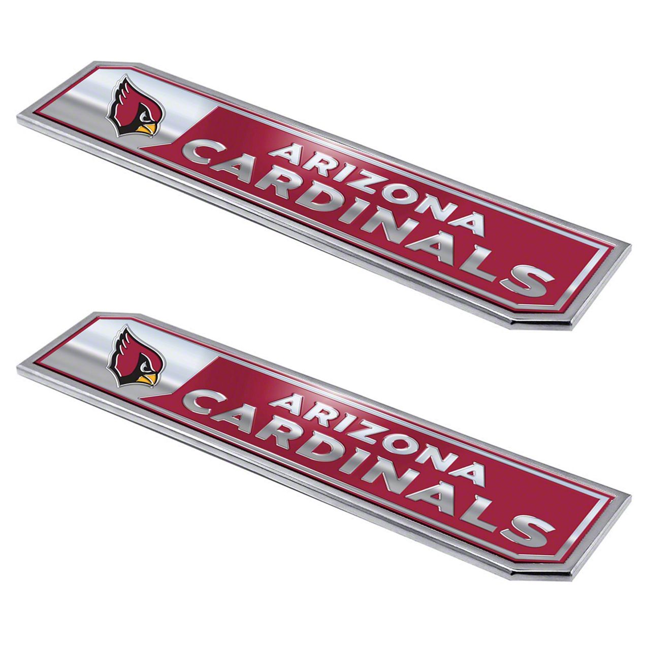 Camaro Arizona Cardinals Embossed Emblems; Red (Universal; Some ...