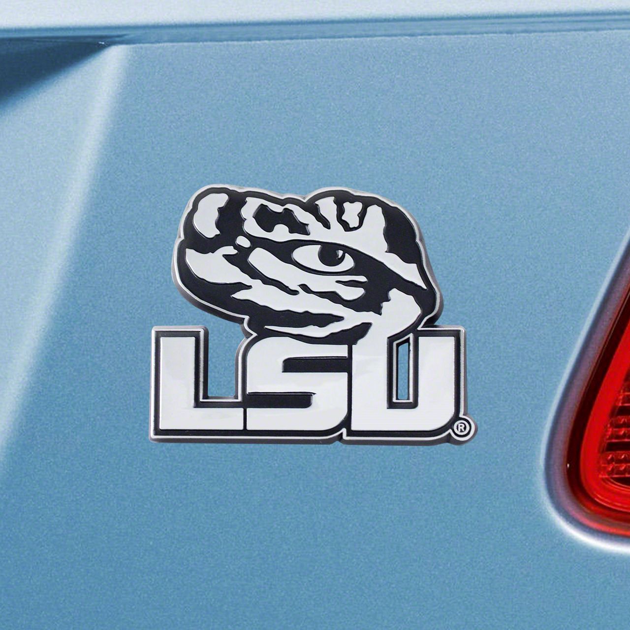 Camaro LSU Emblem; Chrome (Universal; Some Adaptation May Be Required ...