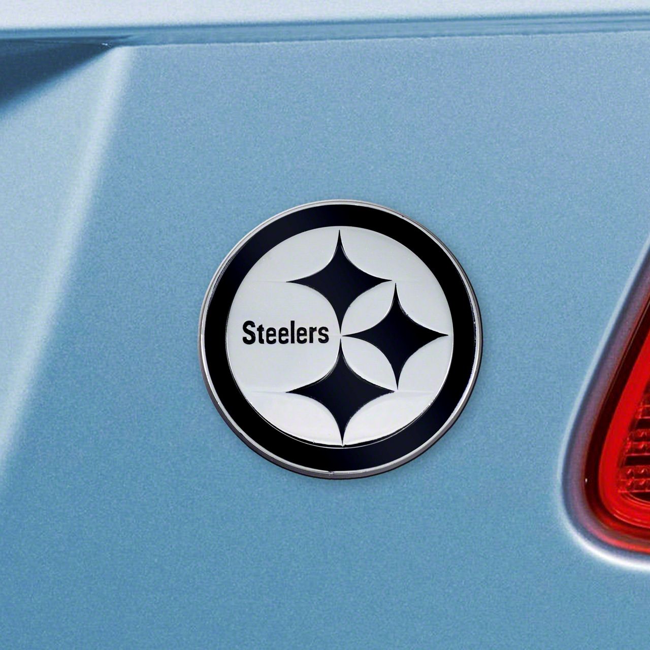 Camaro Pittsburgh Steelers Emblem; Chrome (Universal; Some Adaptation ...