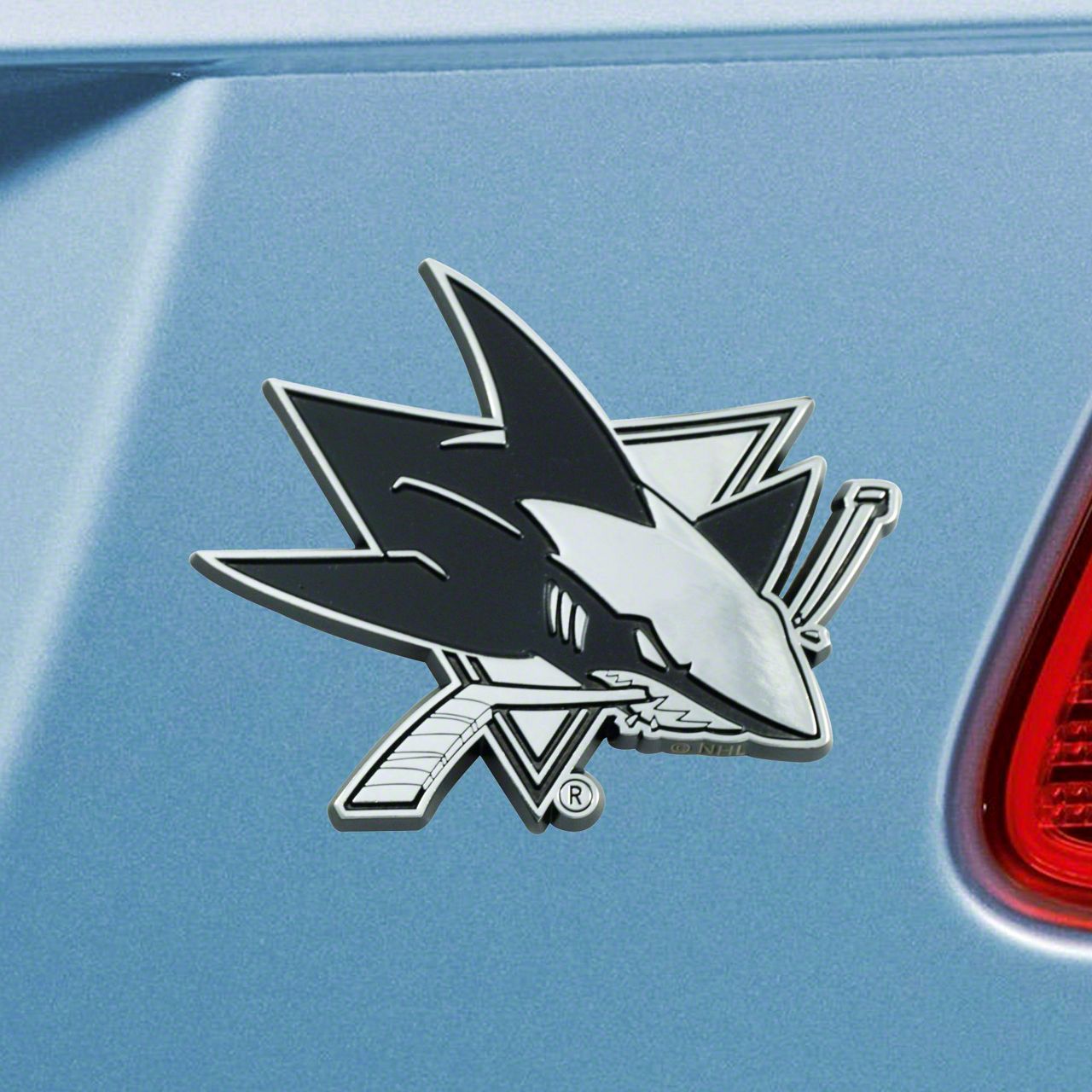 Camaro San Jose Sharks Emblem; Chrome (Universal; Some Adaptation May ...