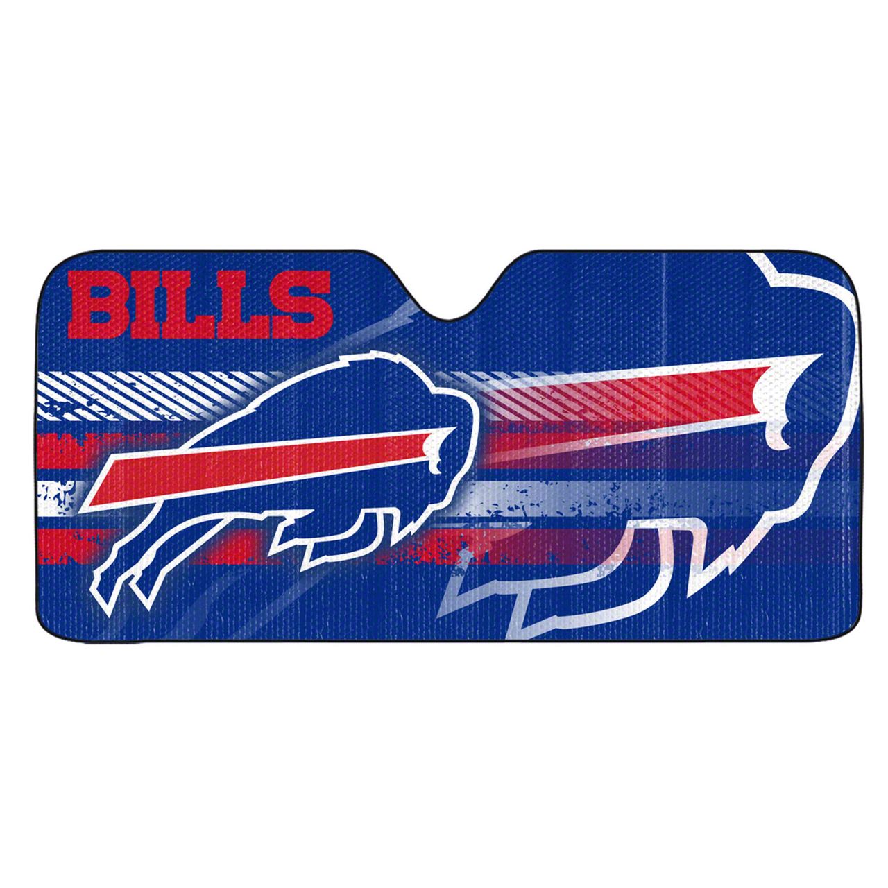 Camaro Windshield Sun Shade With Buffalo Bills Logo Blue Universal