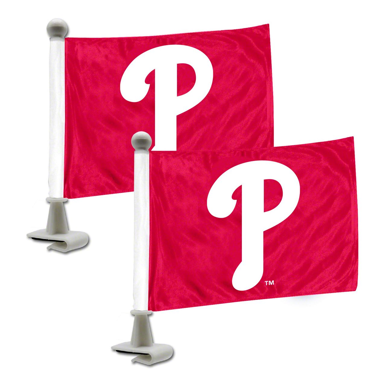 Challenger Ambassador Flags with Philadelphia Phillies Logo; Red ...