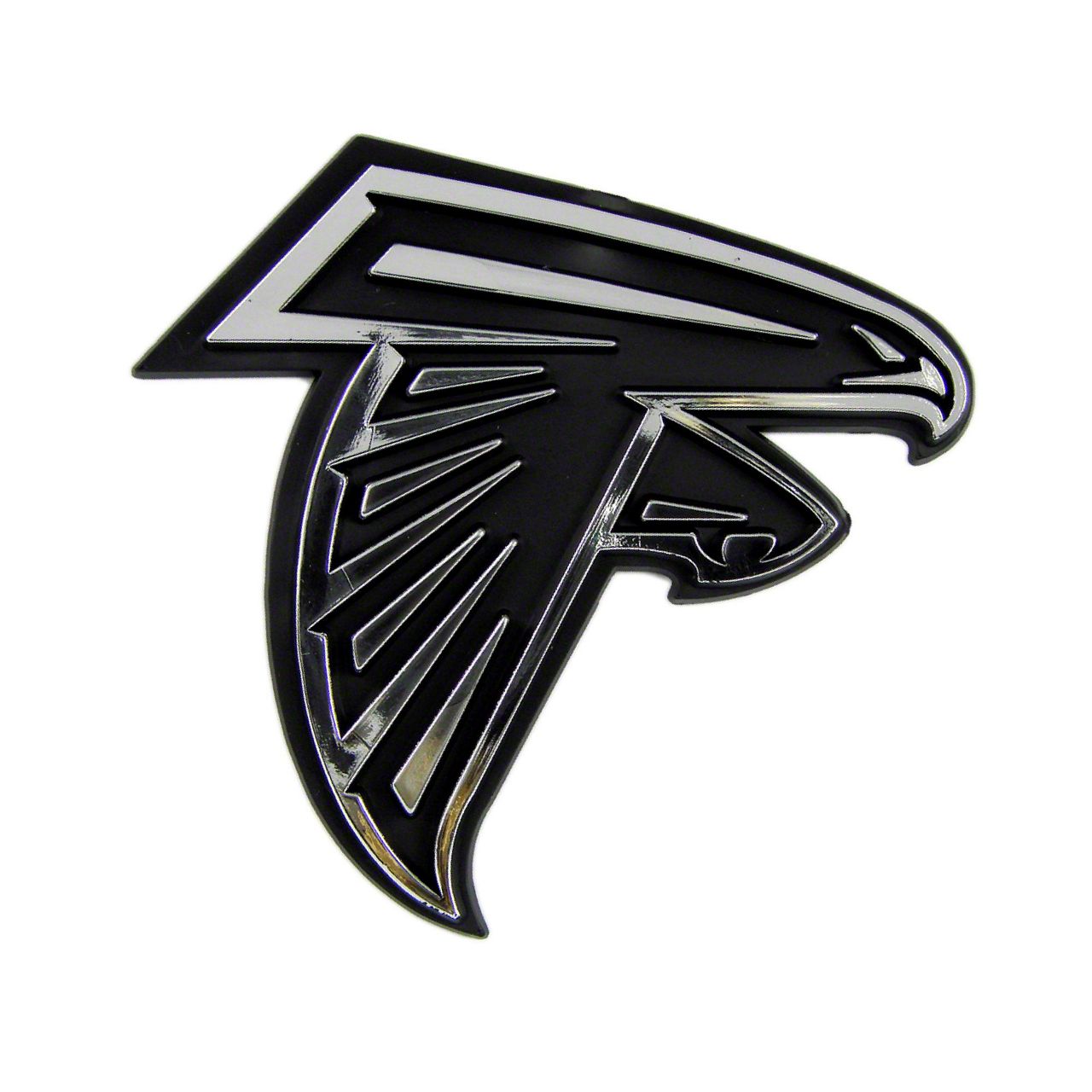 Challenger Atlanta Falcons Molded Emblem; Chrome (Universal; Some ...