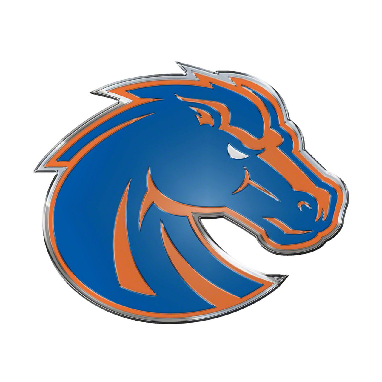 Challenger Boise State University Embossed Emblem; Blue and Orange ...